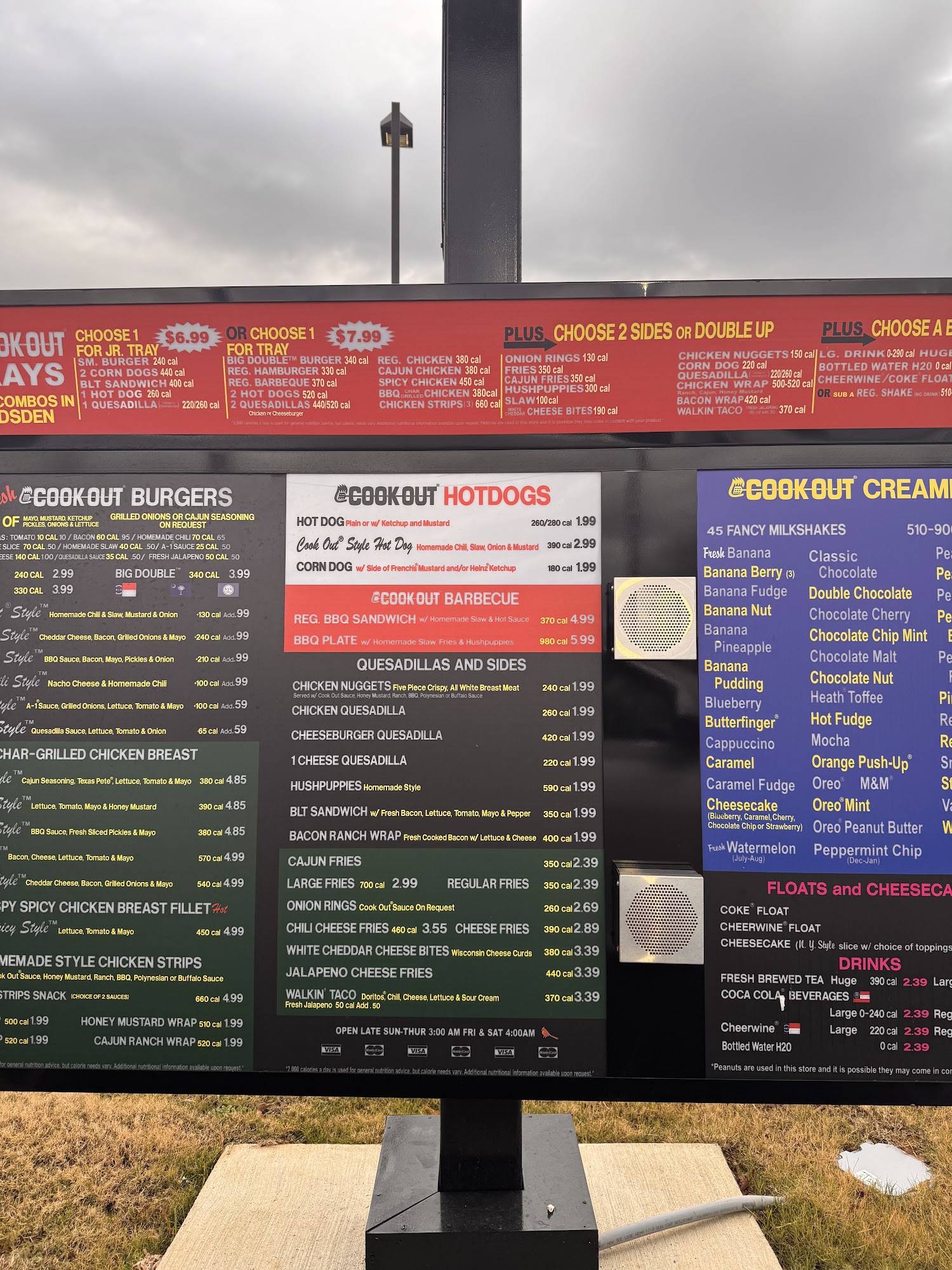 Cook Out, Gadsden - Menu, Reviews (96), Photos (15) - Restaurantji