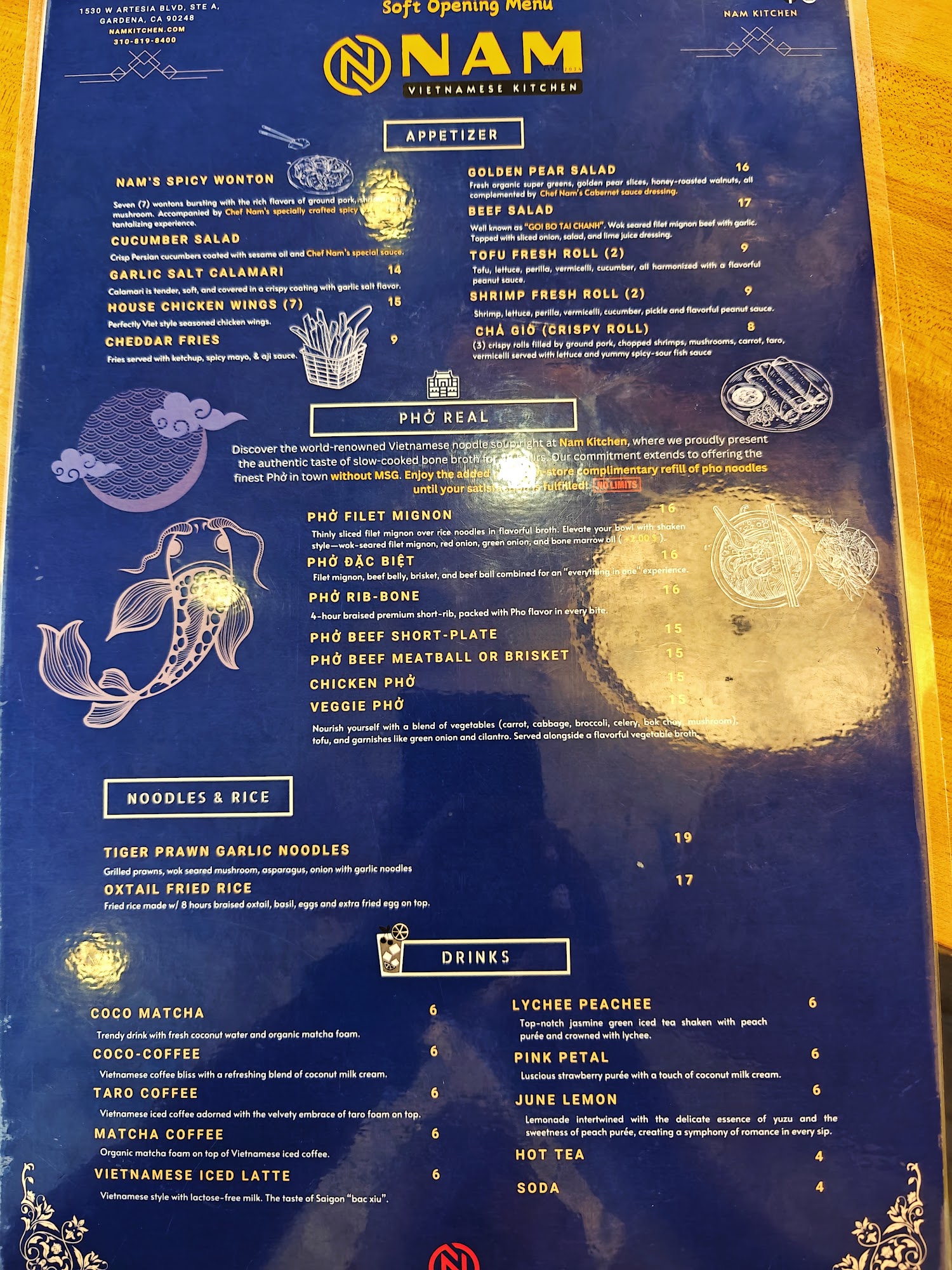 NAM Kitchen, Gardena - Menu, Reviews (198), Photos (18) - Restaurantji