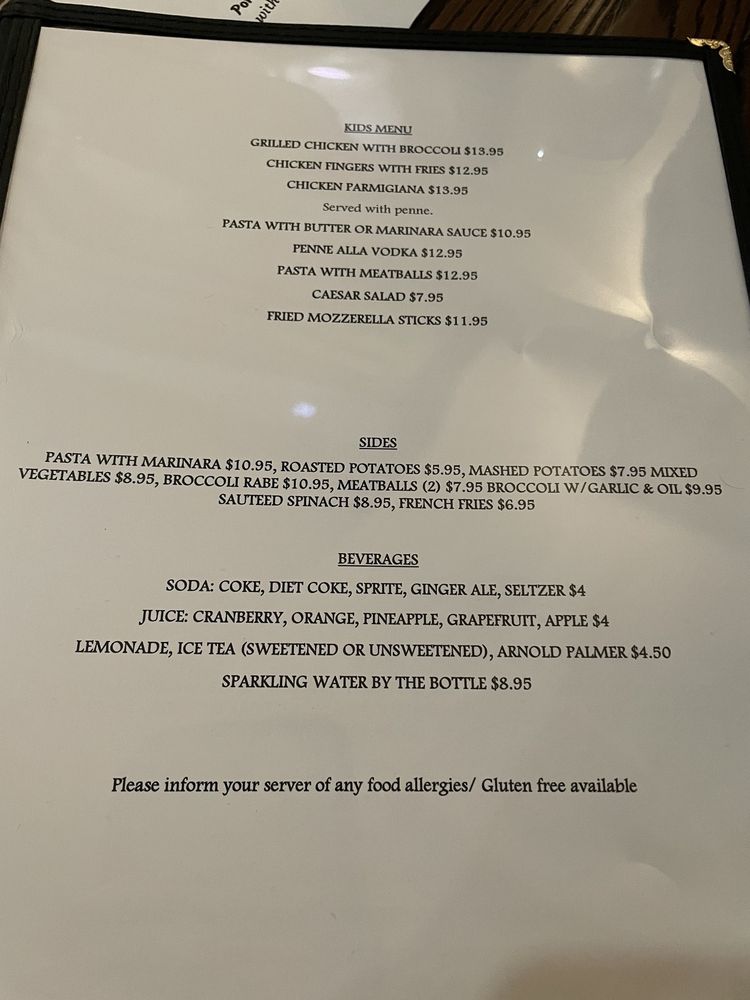 Limoncello Trattoria Napoletana, Sherman - Menu, Reviews (42), Photos ...