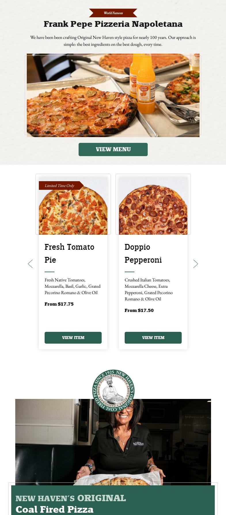 Frank Pepe Pizzeria Napoletana, Stamford - Menu, Reviews (139), Photos ...