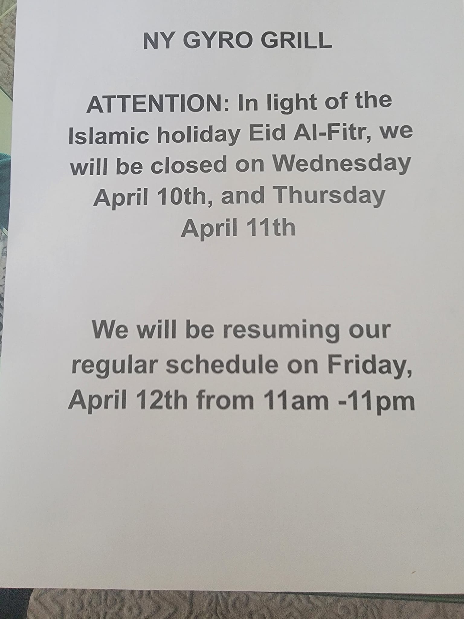 NY Famos Gyro Halal Food: Food Cart, Wilmington - Reviews, Photos (10 ...