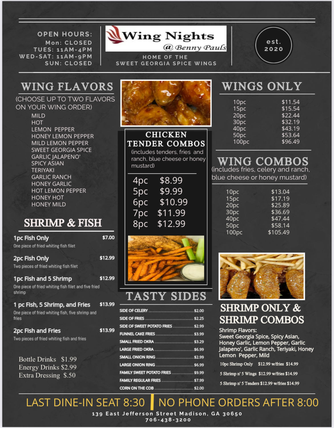 Wing Nights @Benny Pauls, Madison - Menu, Reviews (100), Photos (34 ...