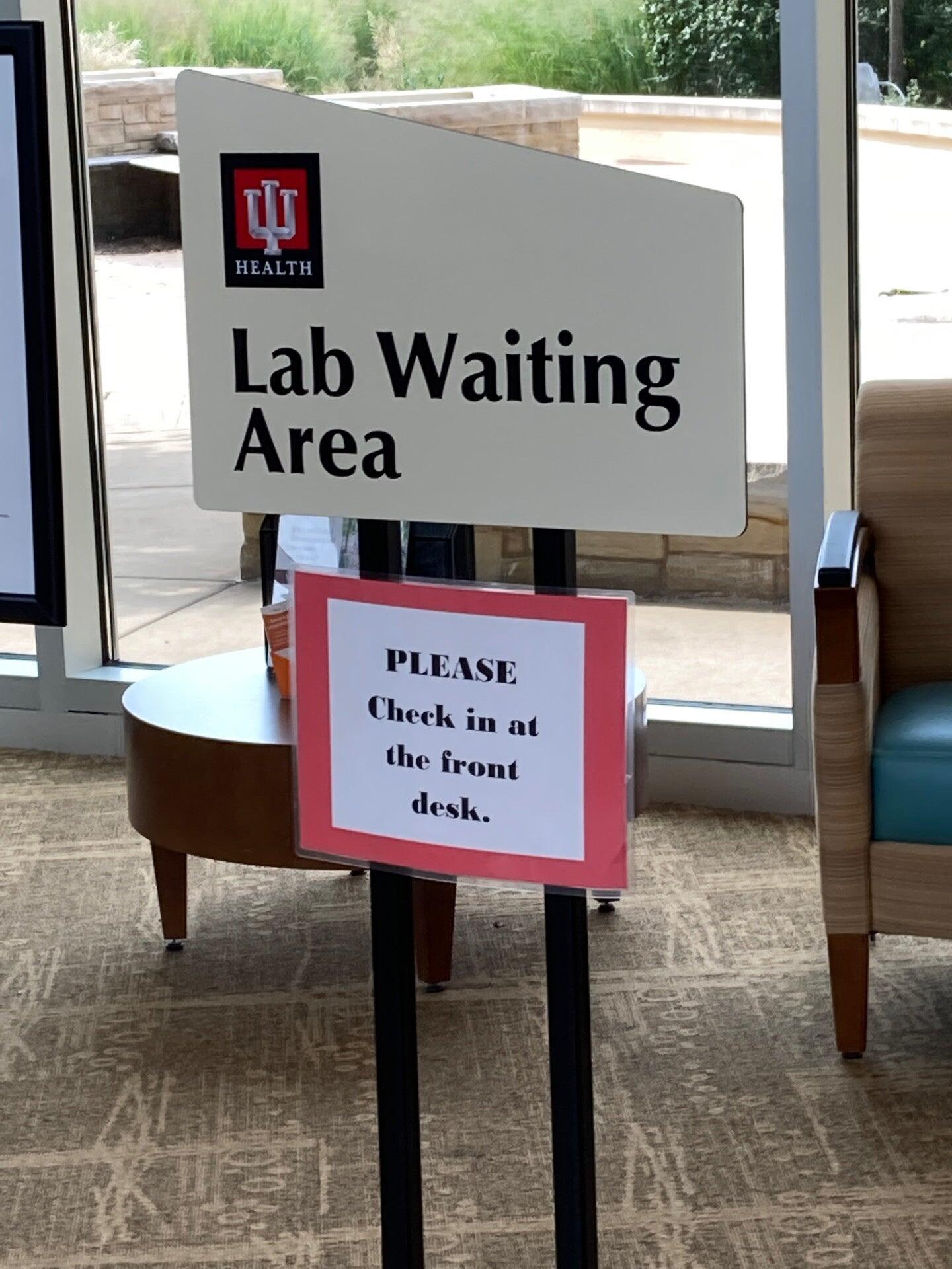 IU HEALTH SAXONY HOSPITAL LAB - IU HEALTH SAXONY HOSPITAL - Fishers IN ...