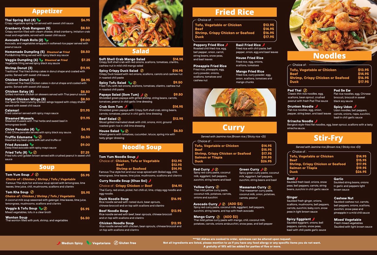 The Peppery Thai Restaurant, Braintree - Menu, Reviews (55), Photos (24 ...