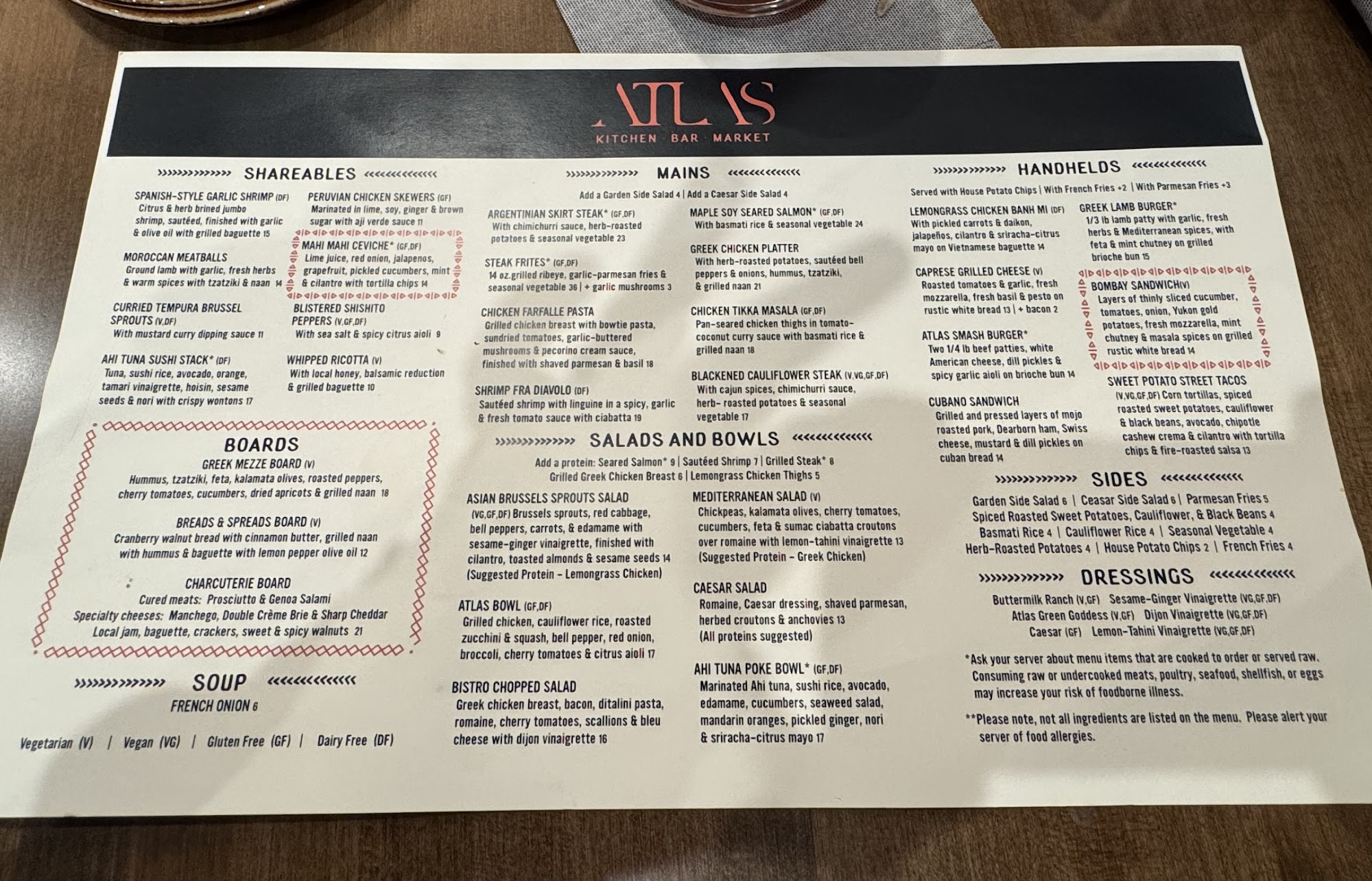 Atlas Restaurant & Bar, Brooklyn - Menu, Reviews (42), Photos (14 ...