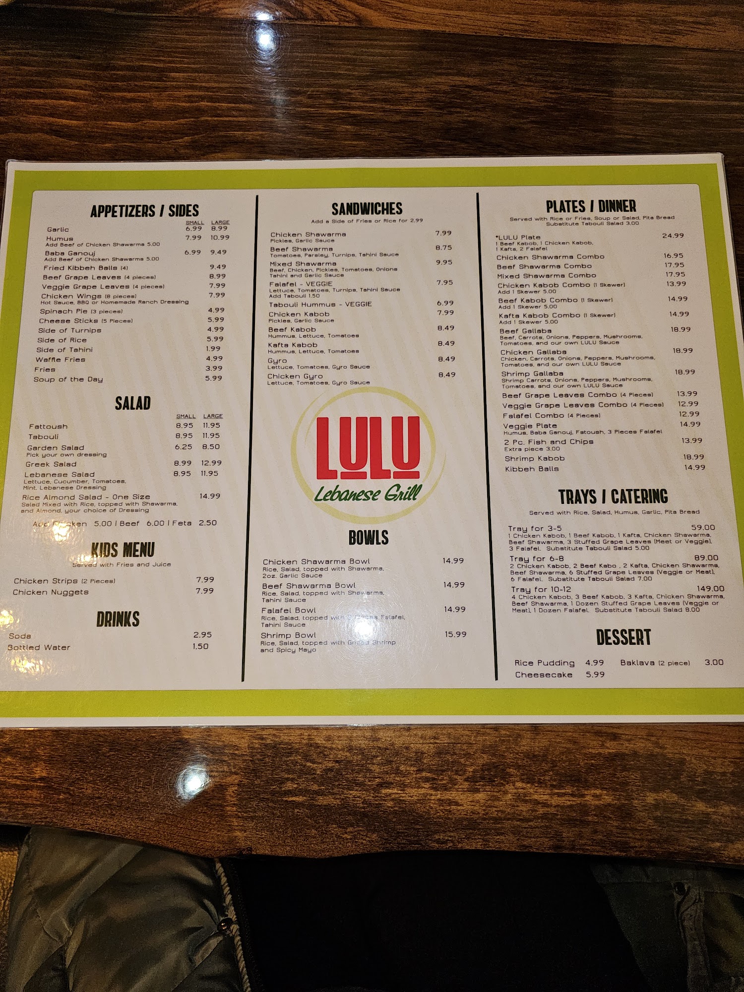Lulu Lebanese Grill, Saint Clair - Menu, Reviews (71), Photos (18 ...