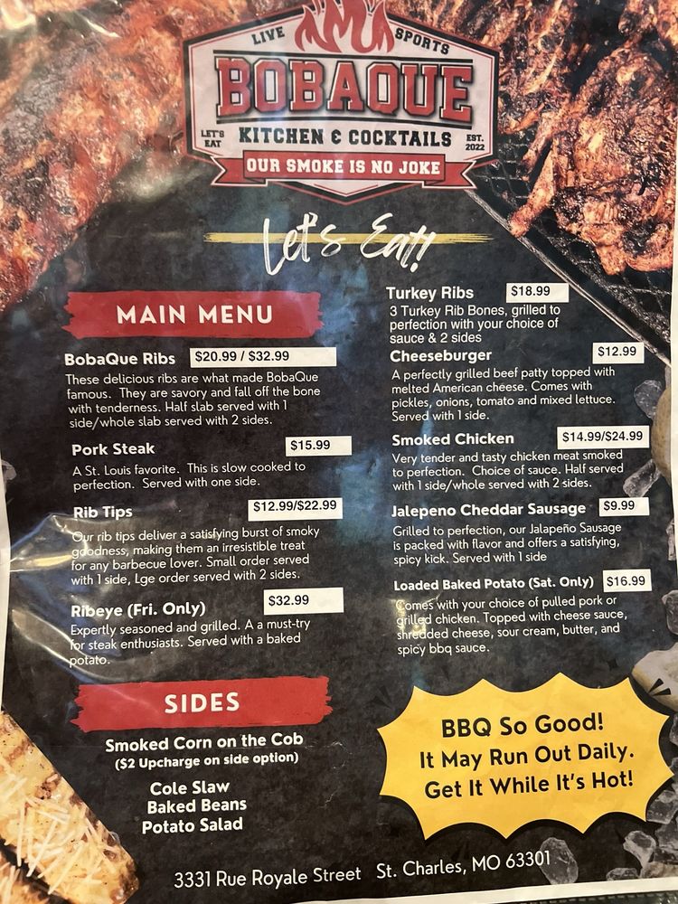 BobaQue, St. Charles - Menu, Reviews (83), Photos (26) - Restaurantji