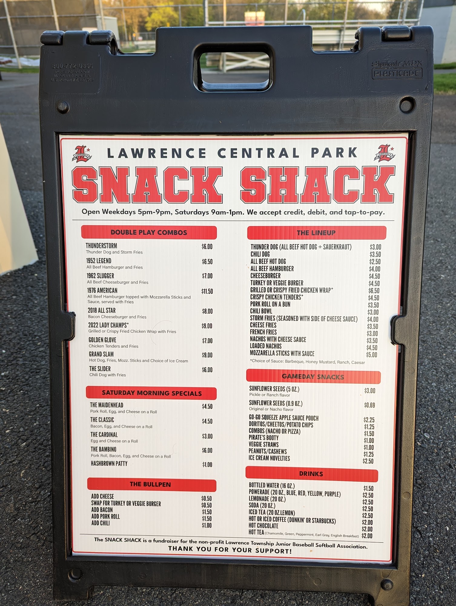 Snack Shack @ Lawrence Central Park, Lawrence - Menu, Reviews, Photos ...