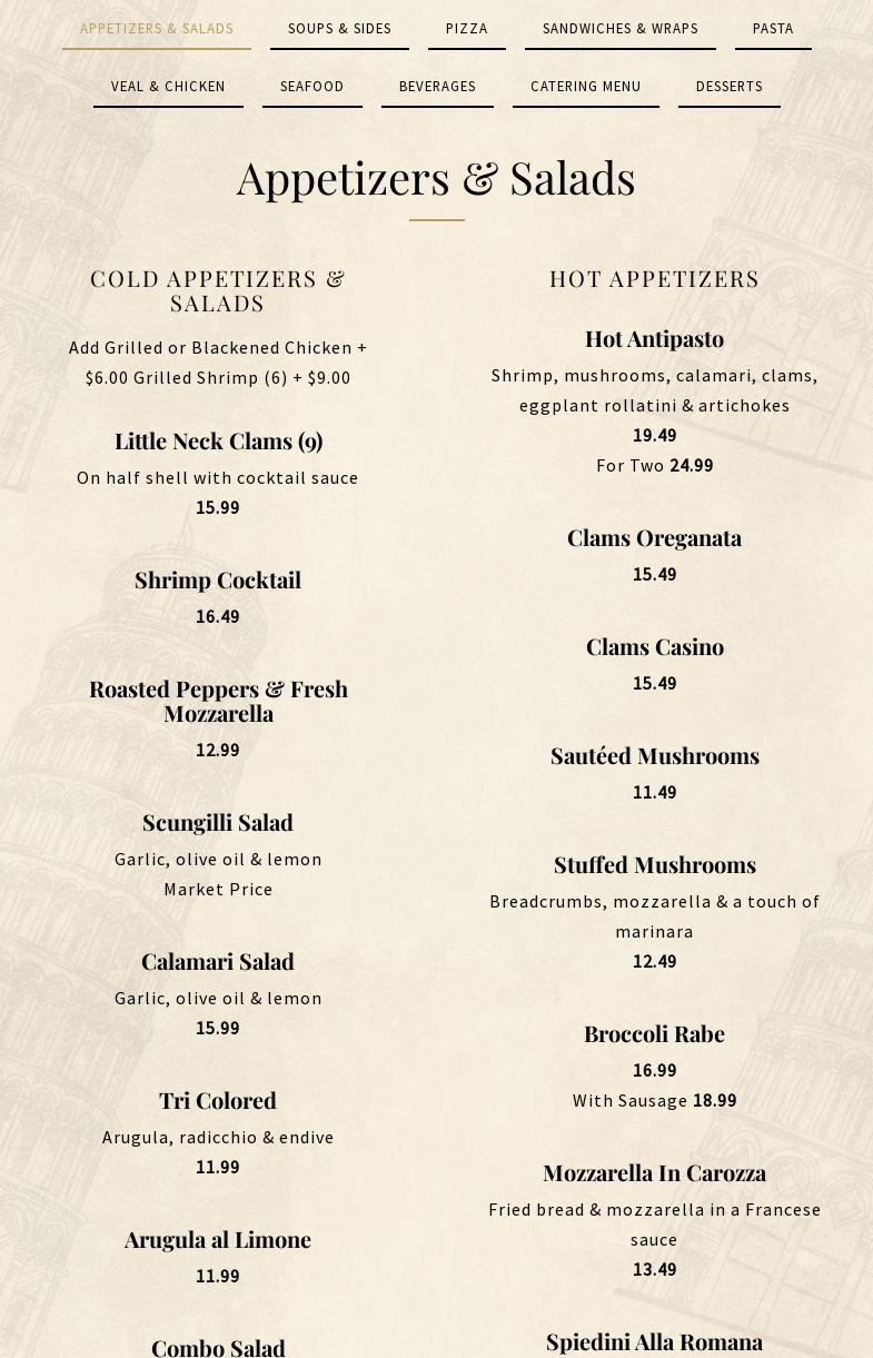 Menu for Forte Pizzeria, Randolph, NJ - Restaurantji