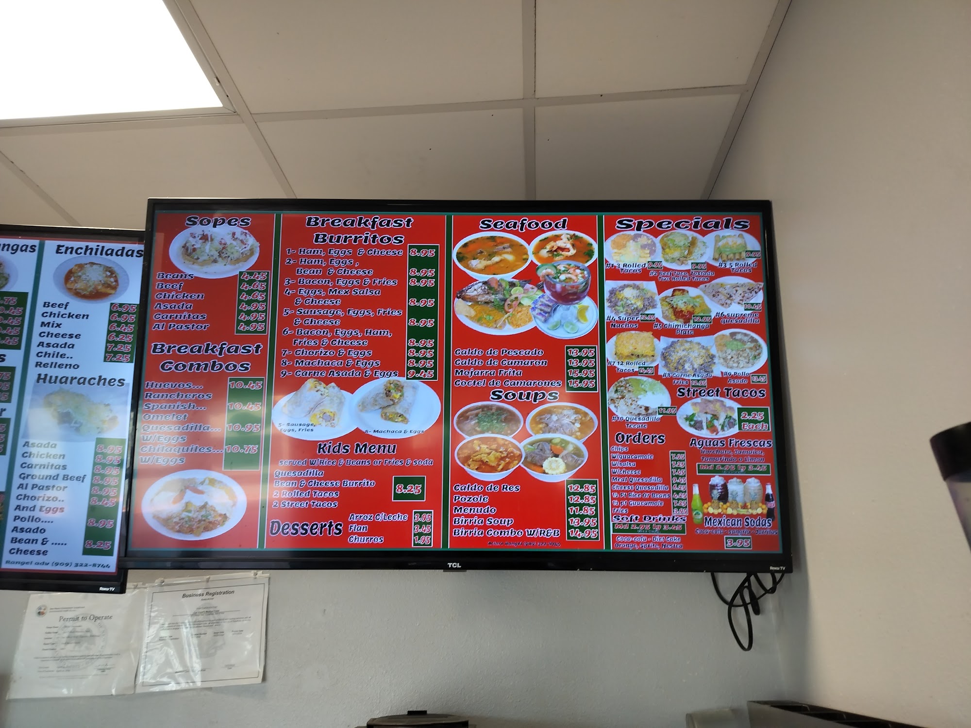 Los victor's Mexican food California style#10, Española - Menu, Reviews ...