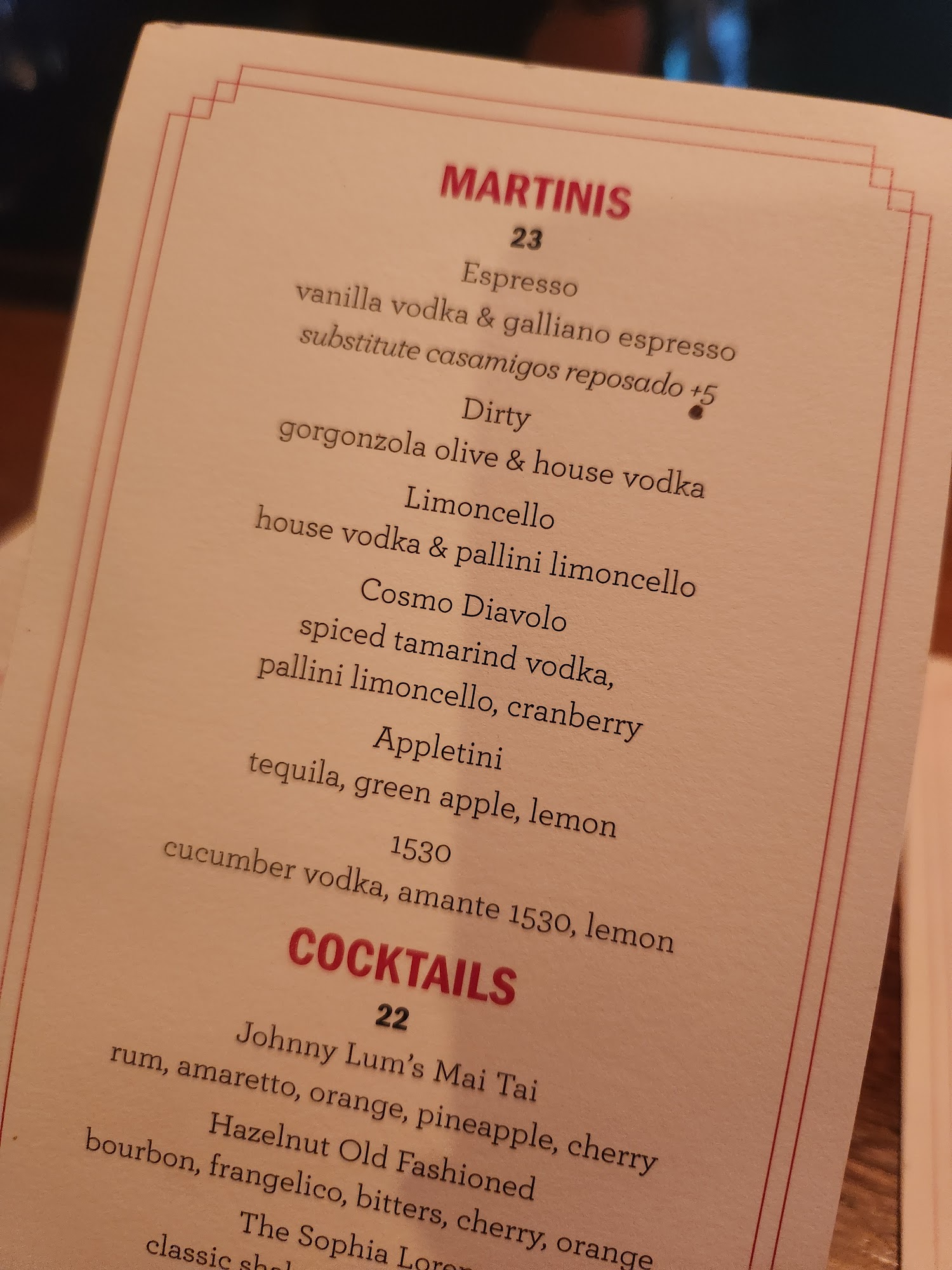 Arthur and Sons NY Italian - Bridgehampton, Bridgehampton - Menu ...