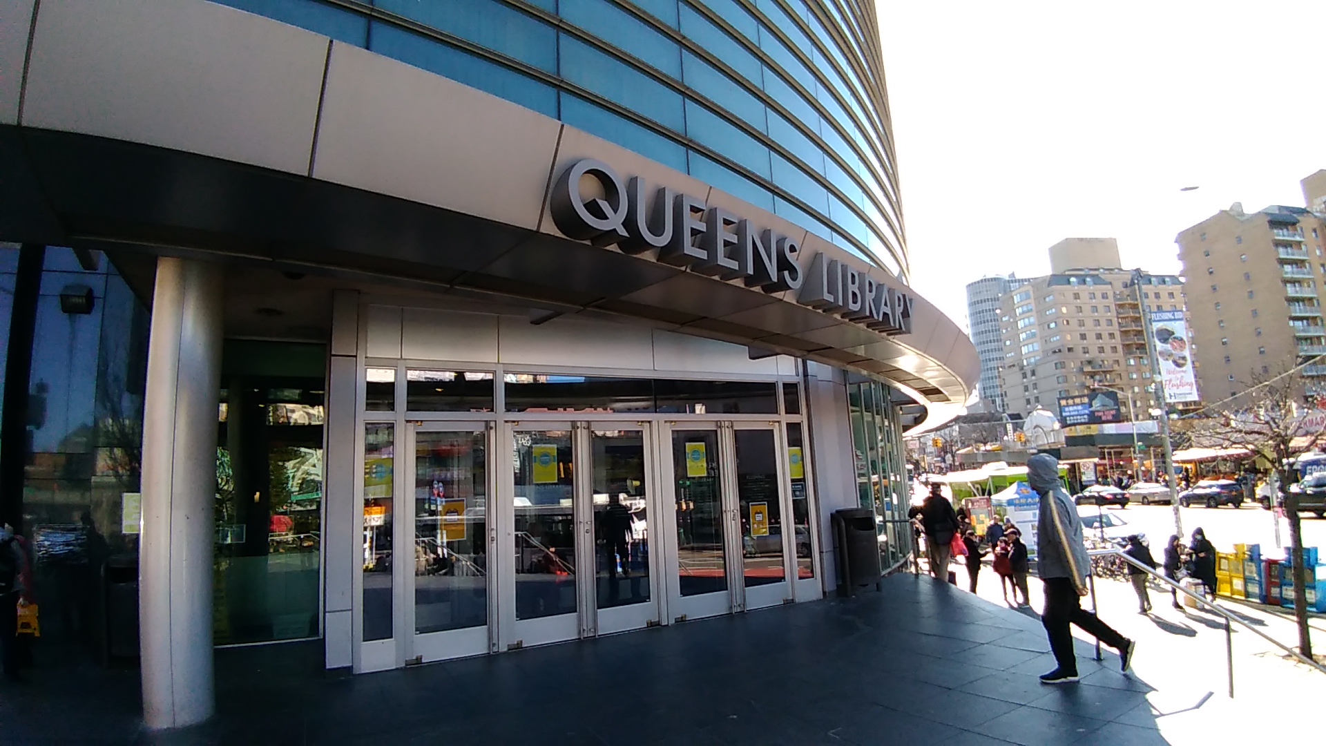 QUEENS PUBLIC LIBRARY AT FLUSHING - Flushing NY - Hours, Directions ...