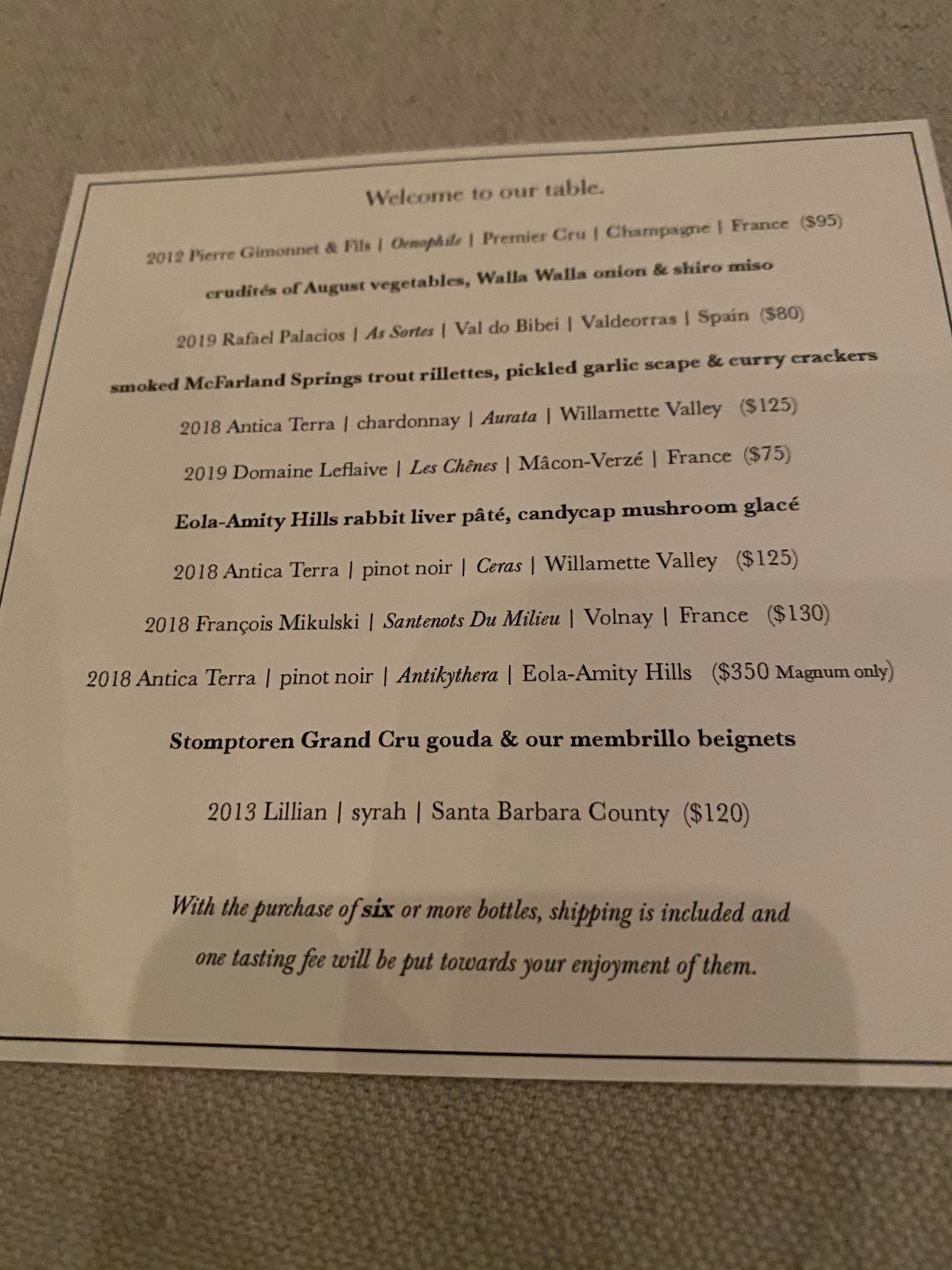 Antica Terra, Amity - Menu, Reviews (34), Photos (19) - Restaurantji