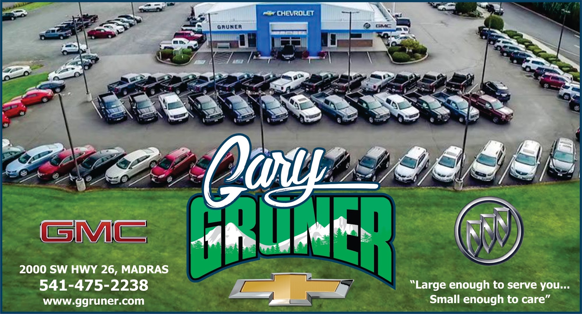 GARY GRUNER CHEVROLET BUICK GMC - Madras OR - Hours, Directions ...