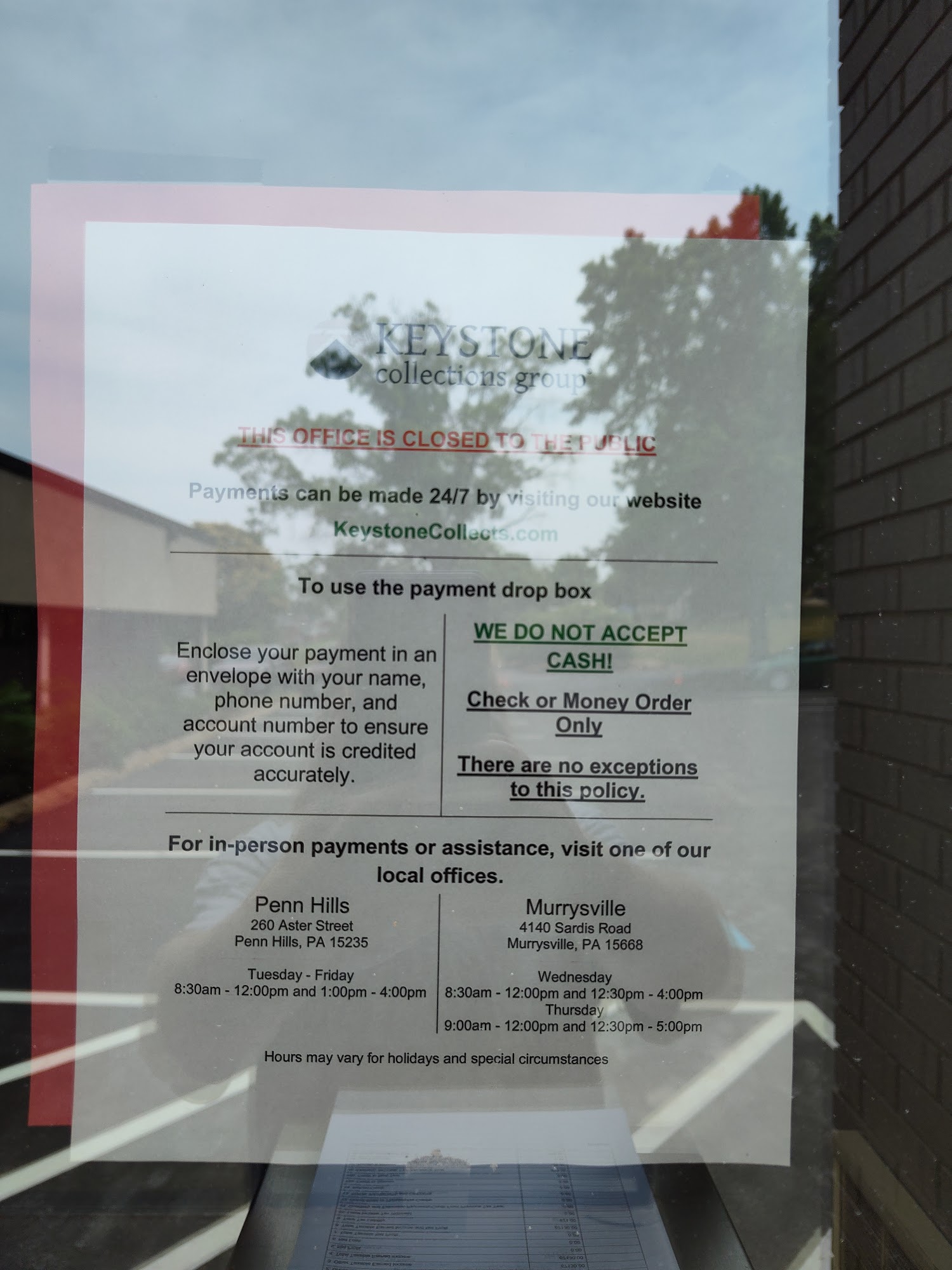 KEYSTONE COLLECTIONS GROUP - Irwin PA - Hours, Directions, Reviews ...