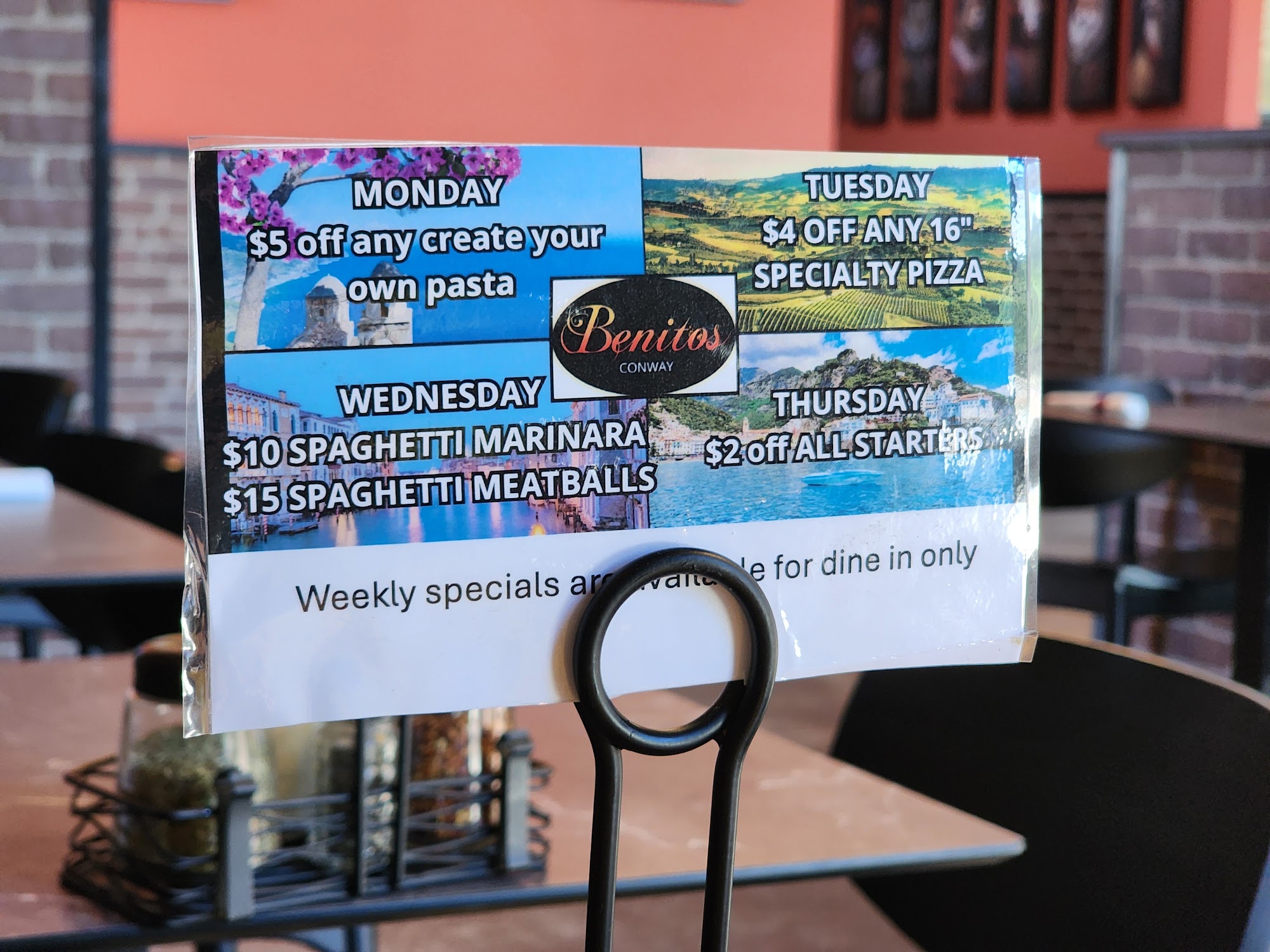 Benitos 905 Conway, Conway - Menu, Reviews (130), Photos (22 ...