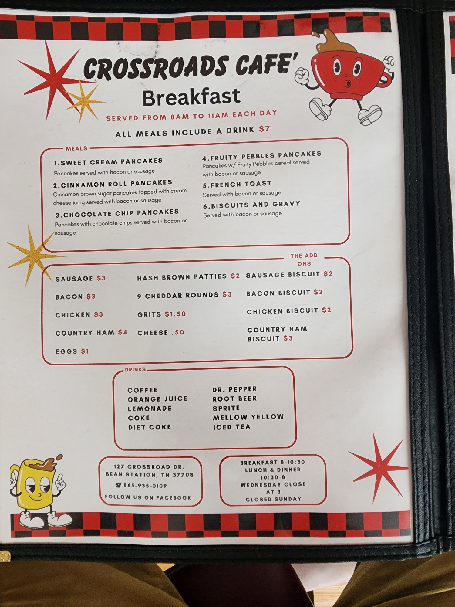 Crossroads Cafe', Bean Station - Menu, Reviews (79), Photos (23 ...