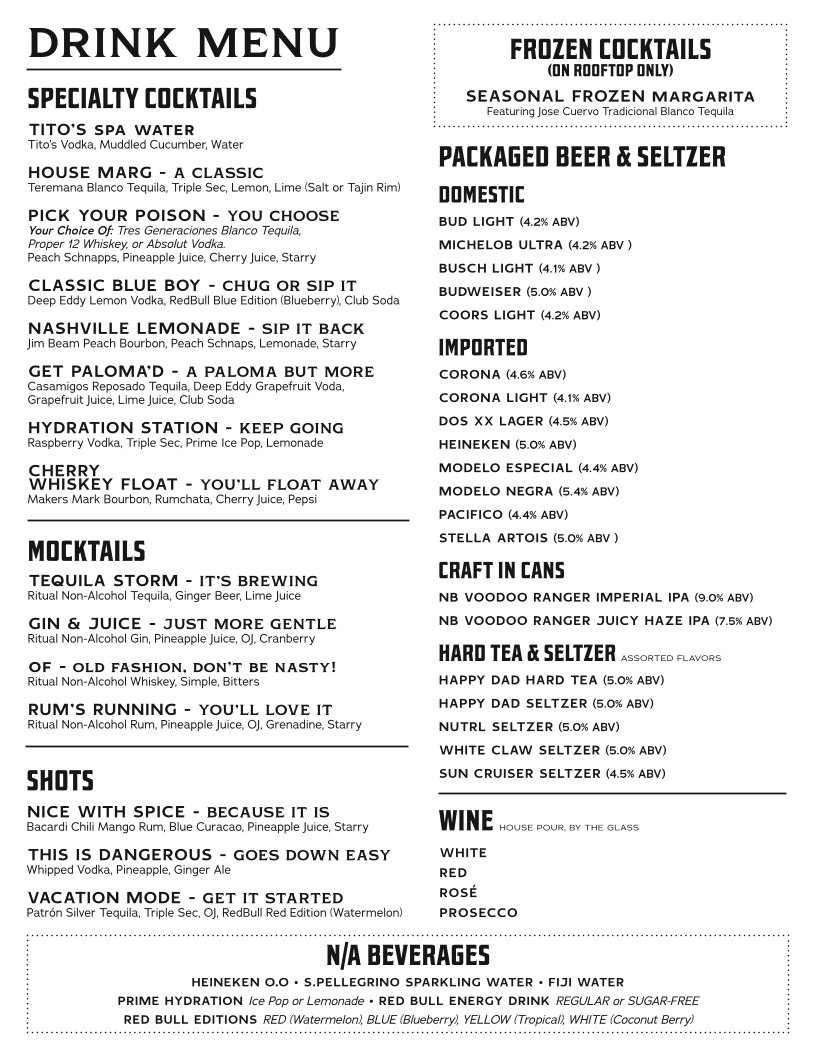 Jelly Roll's Goodnight Nashville, Nashville - Menu, Reviews (176 ...