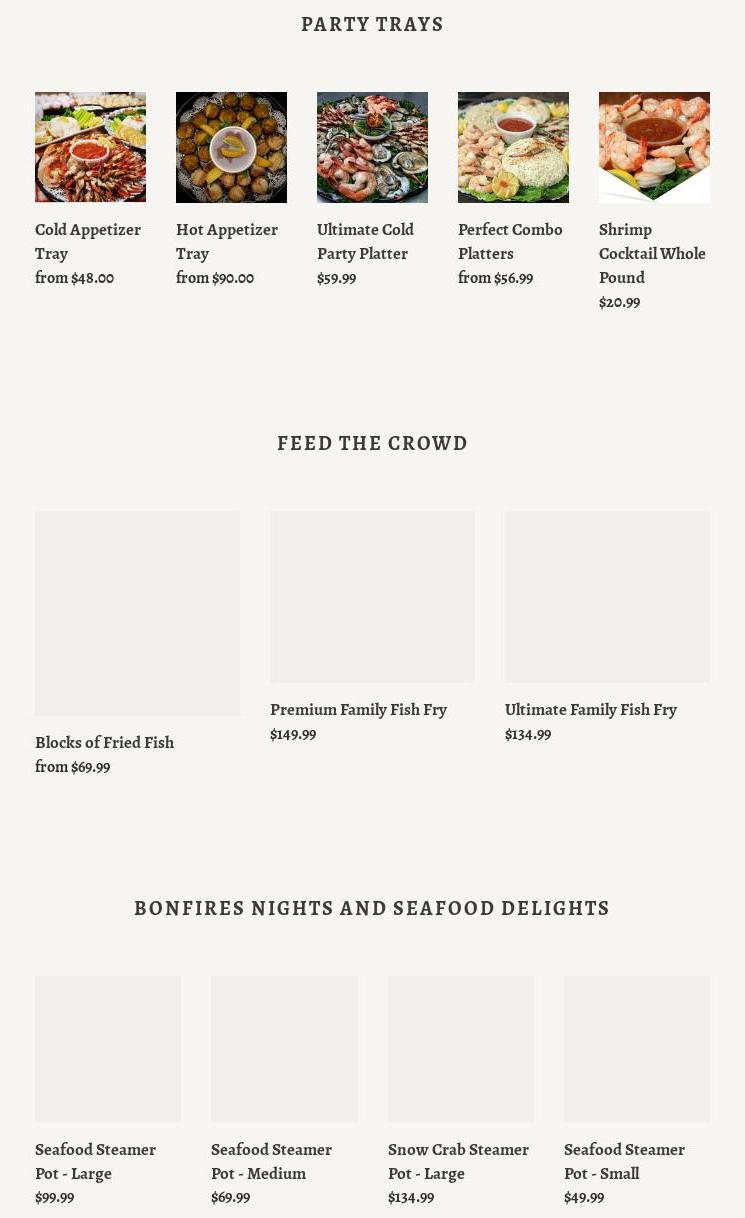 Menu for Graham & Rollins Hampton Seafood Market, Hampton, VA ...