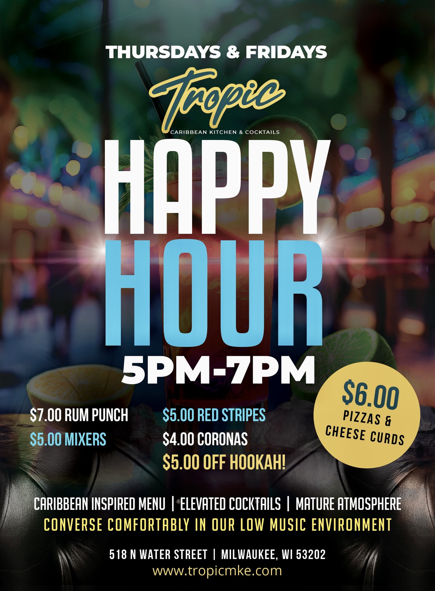 Tropic MKE, Milwaukee - Menu, Reviews (129), Photos (31) - Restaurantji