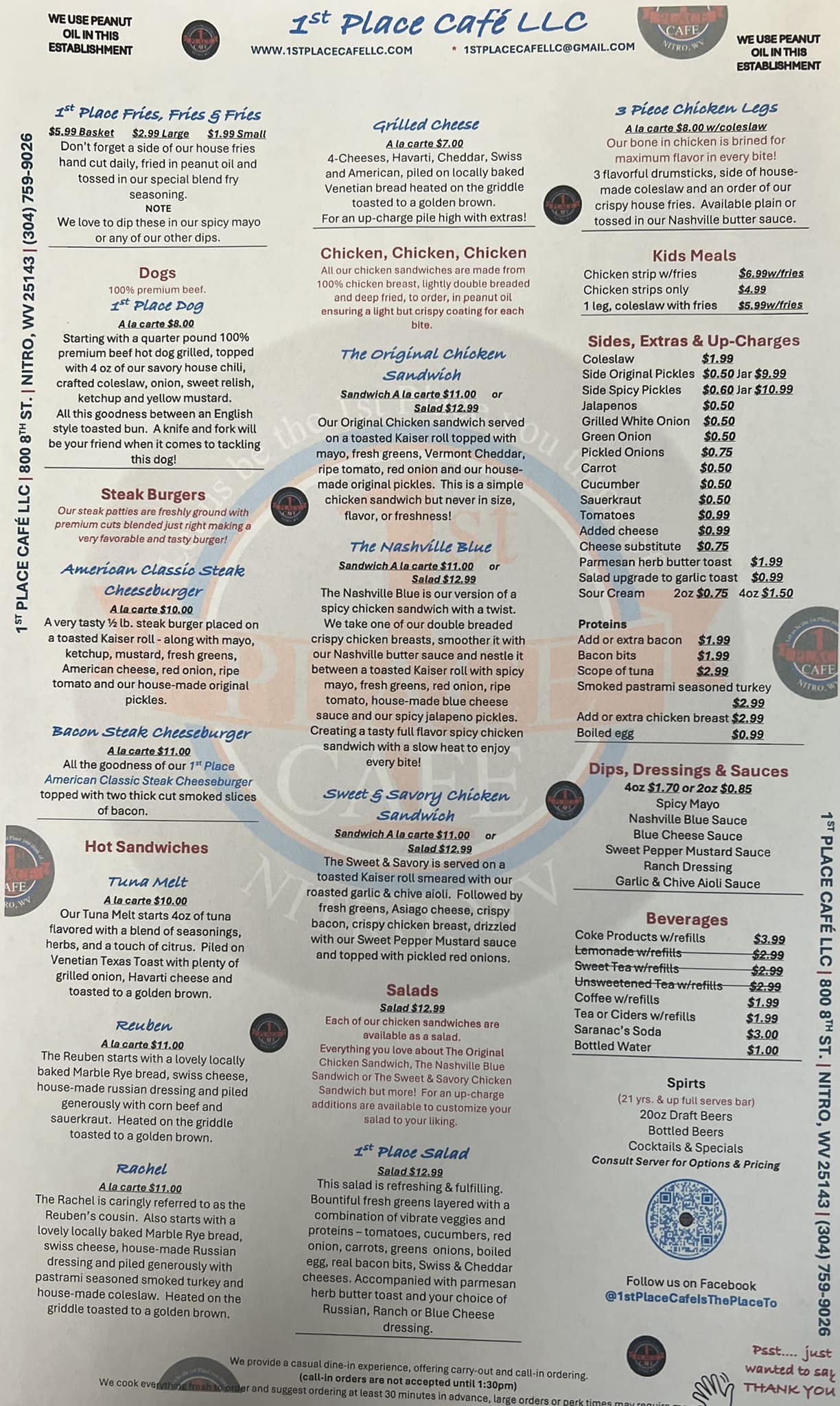 Mountain State Cafe, Nitro - Menu, Reviews, Photos (18) - Restaurantji